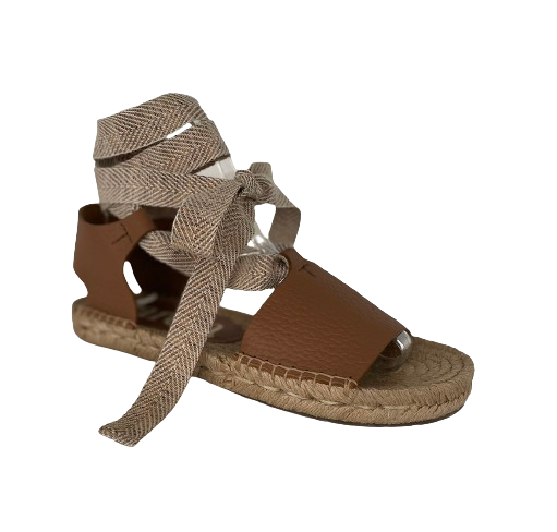 Pedro Garcia Joly Sandal in Saddle 40