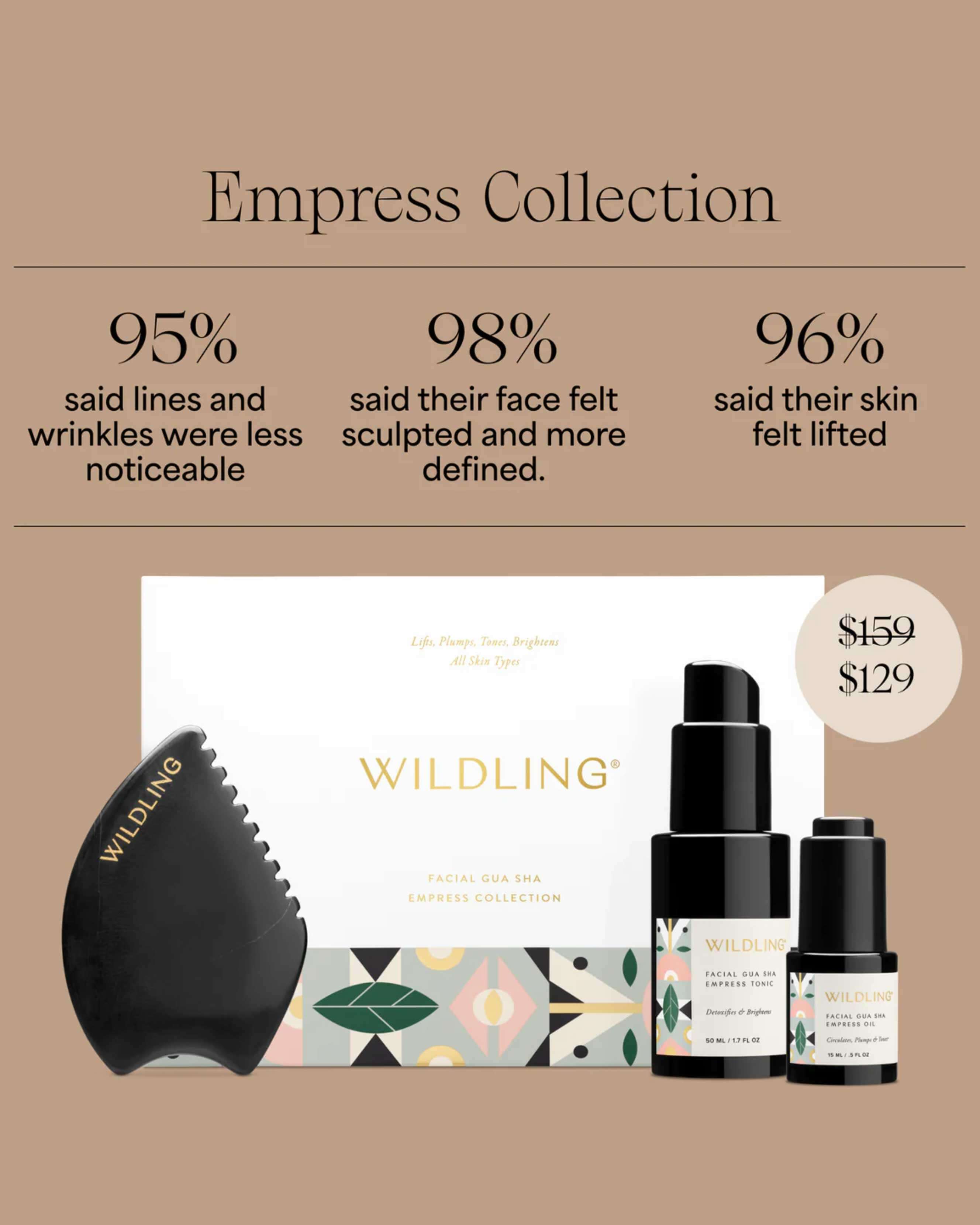 Wildling - Facia Gua Sha Empress Collection – Blond Genius