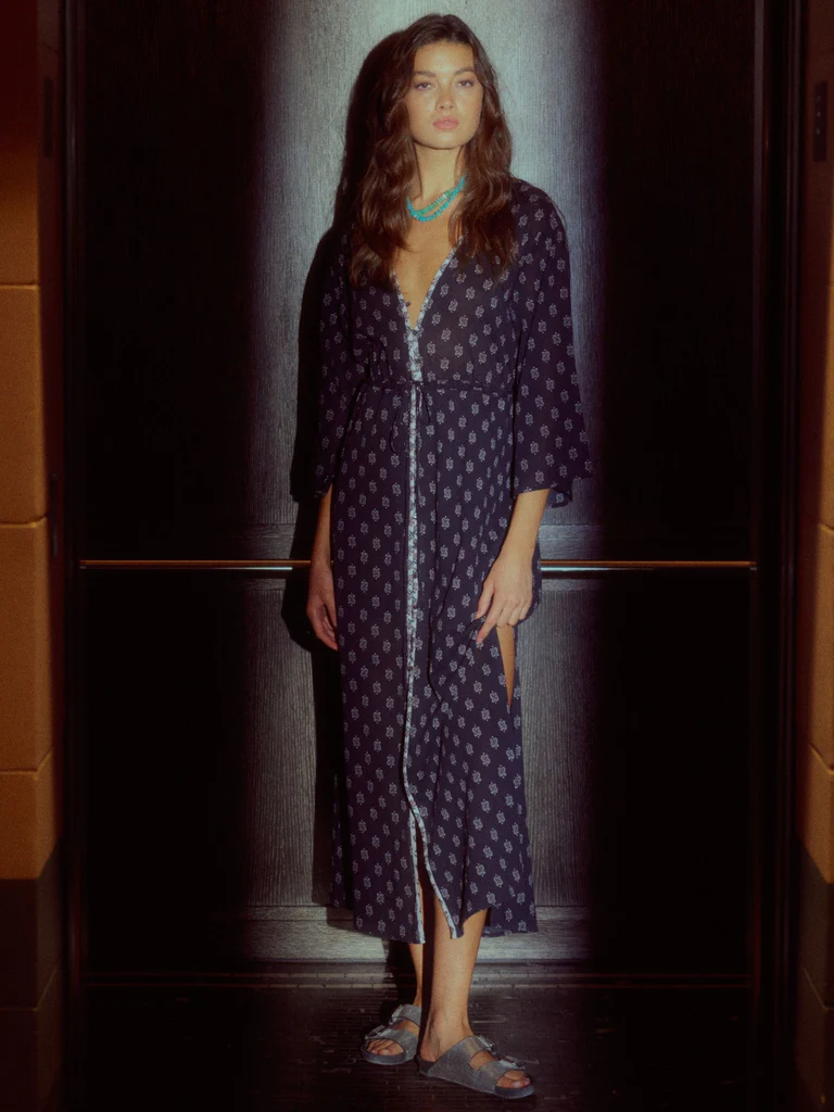 Xirena - Myrah Dress In Black Drops – Blond Genius