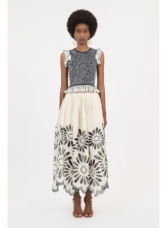 Ulla Johnson - Emmeline Top in ink – Blond Genius