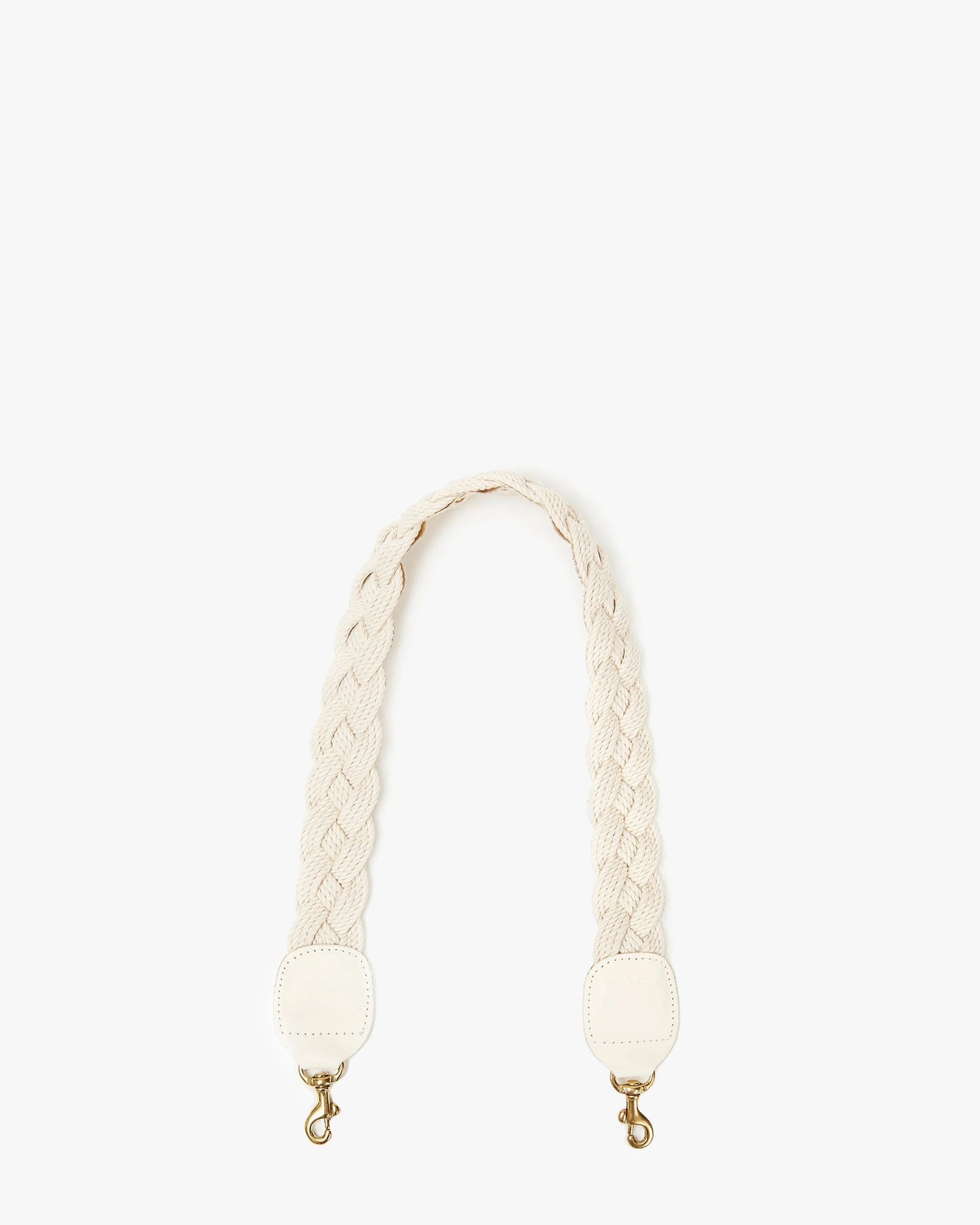 Clare V. - Shoulder Strap in Cream Braided Rope – Blond Genius