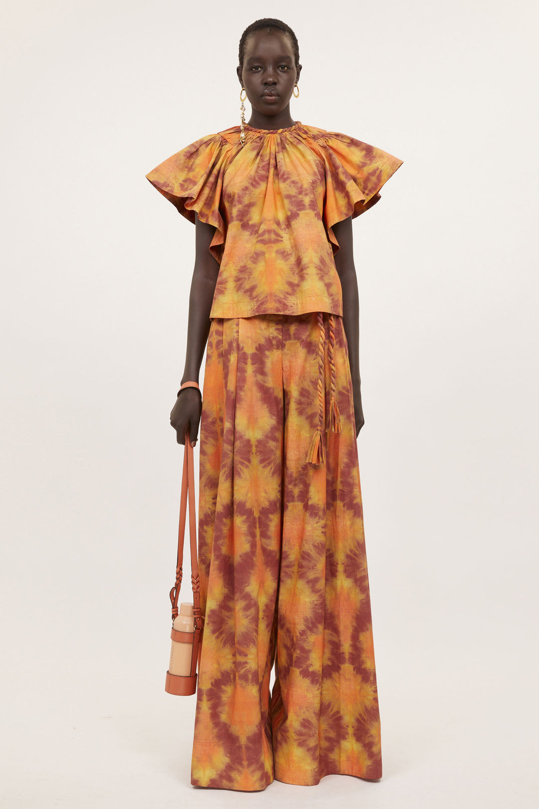 Ulla Johnson - Kaya Top in Red Topaz – Blond Genius