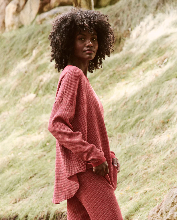 The Great - The Circle Thermal In Heather Cherry | Blond Genius