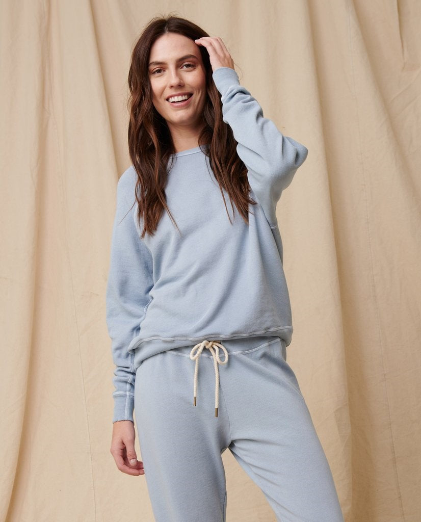 The Great - The College Sweatshirt in Powder Blue – Blond Genius