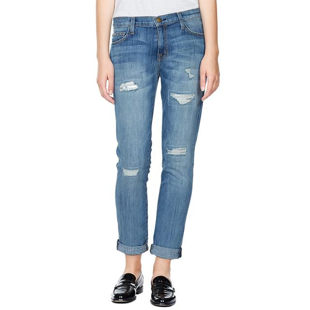 Current Elliott - The Fling in Super Luxe Destroy Repair – Blond Genius