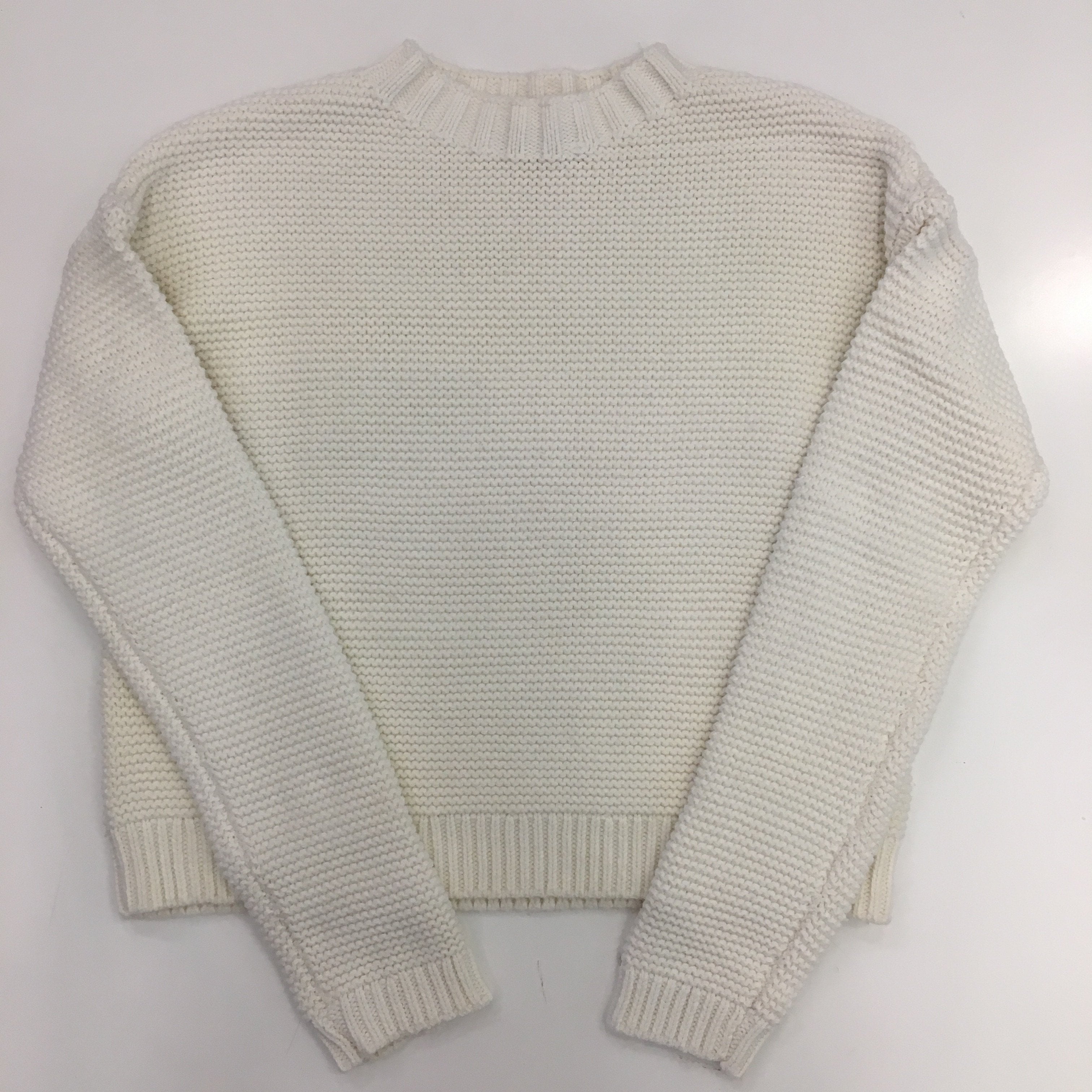 White + Warren - Links Stitch Crewneck – Blond Genius