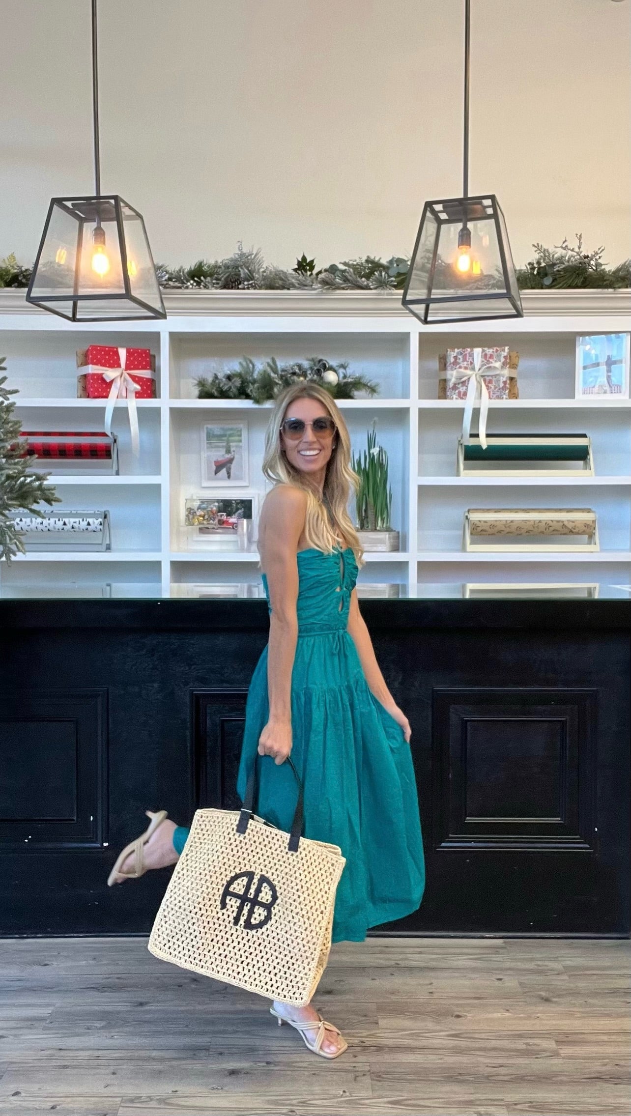 Ulla Johnson - Emmaline Dress in Verdigris – Blond Genius