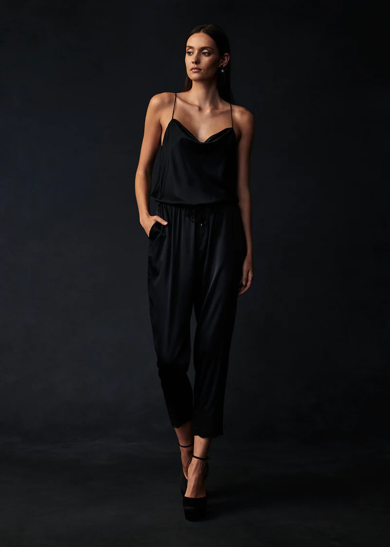 Cami Nyc - Laresa Jumpsuit In Black – Blond Genius
