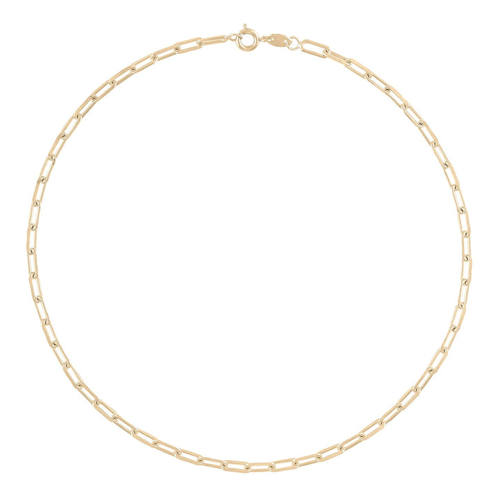 Alexa Leigh - Link Chain Necklace 14" in Yellow Gold – Blond Genius