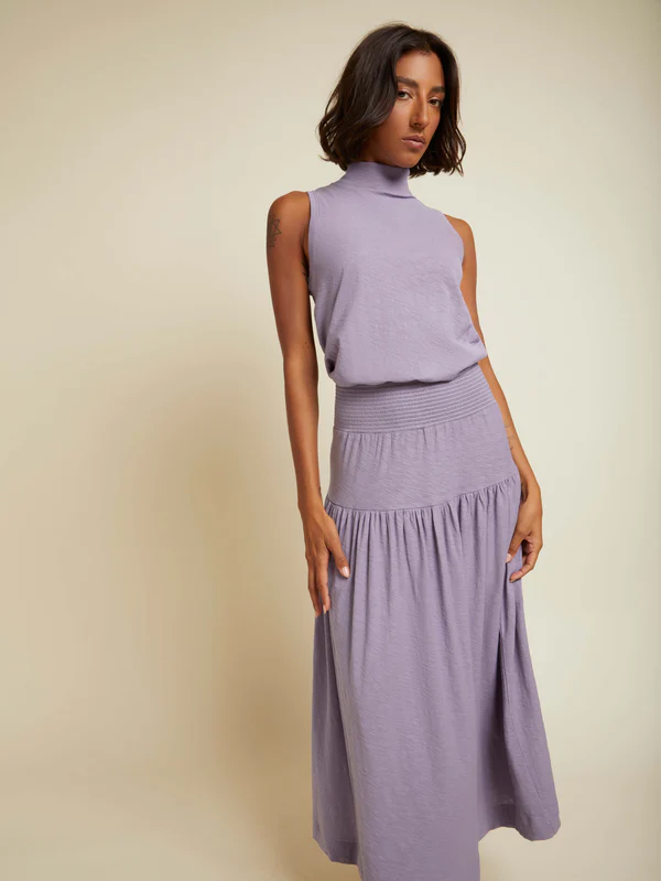 Nation LTD - Margot Turtleneck Tank Dress in French Violet – Blond Genius