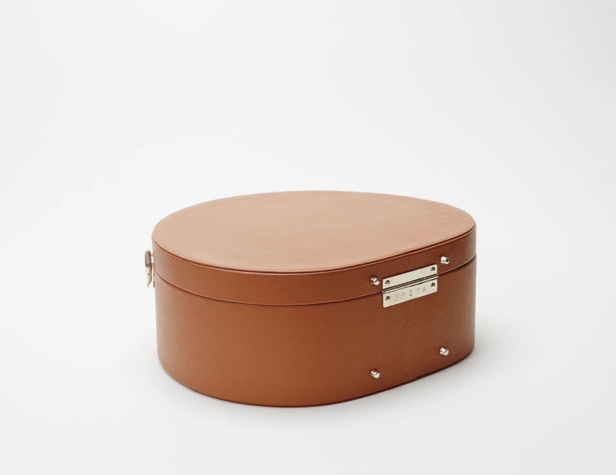 Freya - Poppy Hat Box in Caramel – Blond Genius